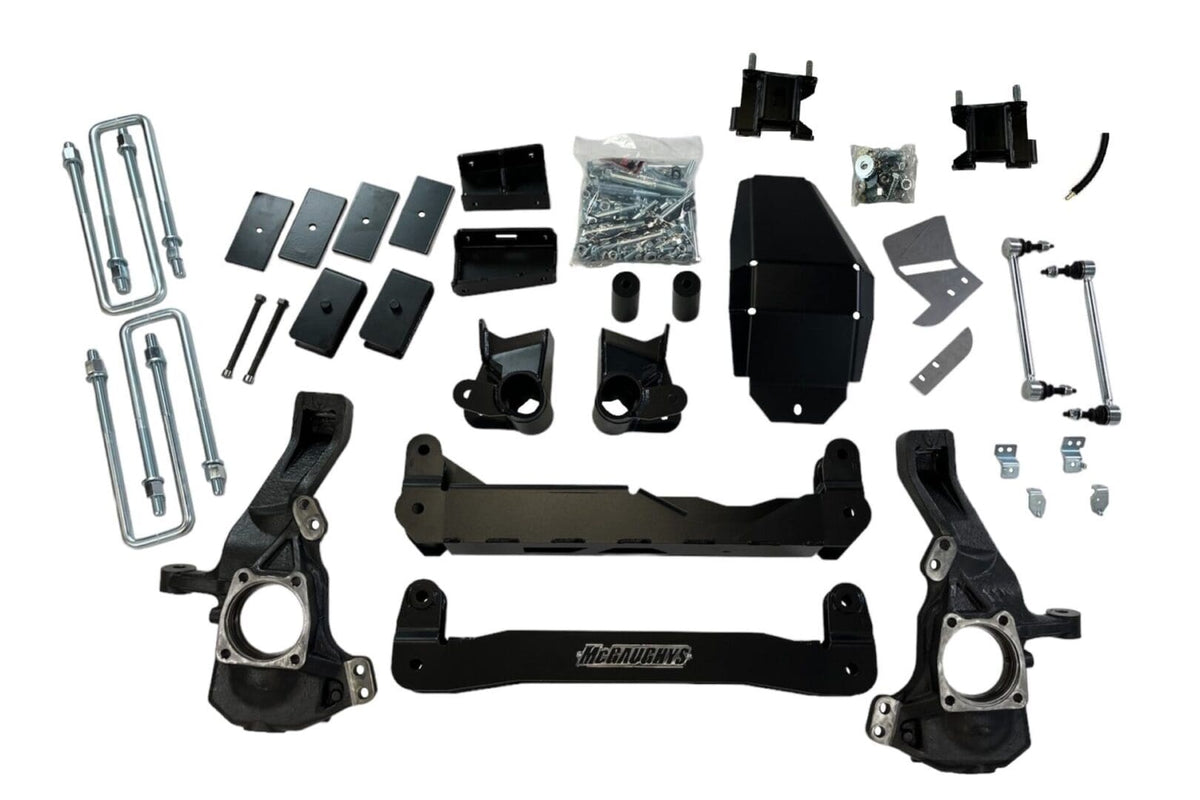 McGaughys 4″ Lift Kit, 2024-2025 Chevy/GMC 2500 ZR2/AT4X (#52454 ...