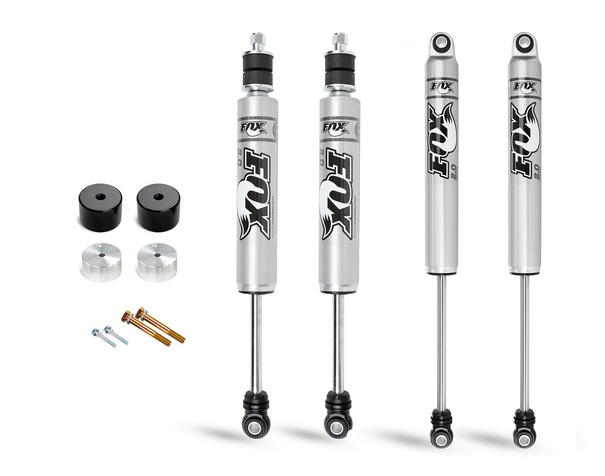 Cognito 2-Inch Standard Leveling Kit With Fox 2.0 IFP Shocks For 05-16 ...