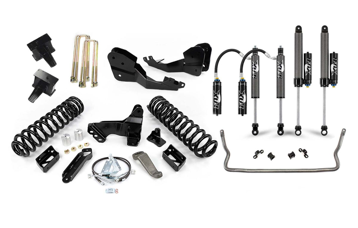 Cognito 5-Inch Premier Lift Kit with Fox 2.5" Reservoir shocks with DS ...