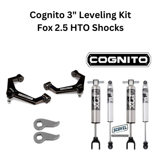 Cognito 3-Inch Performance Ball Joint Leveling Lift Kit With Fox 2.5 H ...